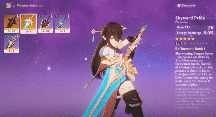 Genshin Impact Weapons To Surely Make You Win Battles - Game Specifications